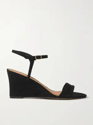 EMME PARSONS Suede Wedge Sandals