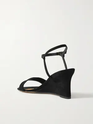 EMME PARSONS Suede Wedge Sandals