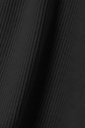 SKIMS Ribbed Cotton-blend Jersey Tank - Black