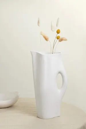 L'Objet Timna 30cm Porcelain Pitcher