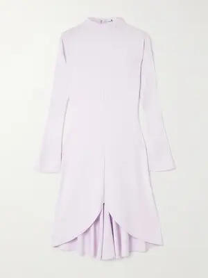 COURREGES Asymmetric Jersey Mini Dress