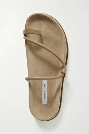 EMME PARSONS Bari Leather Sandals - Brown