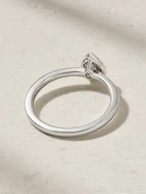 DE BEERS LONDON Aura Platinum Diamond Ring