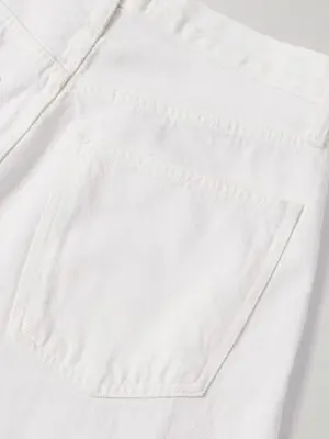 AGOLDE Luna High-rise Barrel-leg Jeans - White