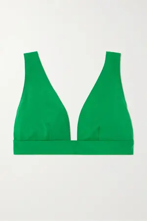 ERES Eres Les Essentiels Chrome Triangle Bikini Top Green
