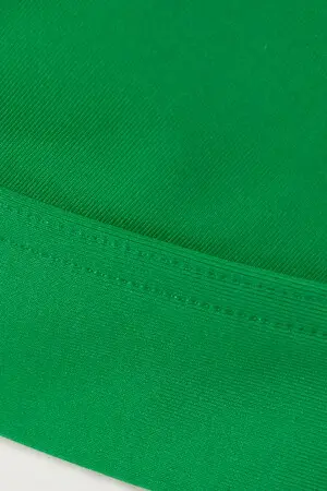 ERES Les Essentiels Chrome Triangle Bikini Top - Green