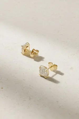 David Yurman Châtelaine 18-karat Diamond Stud Earrings