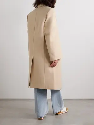 Wardrobe.NYC Hailey Bieber Double-breasted Wool Coat