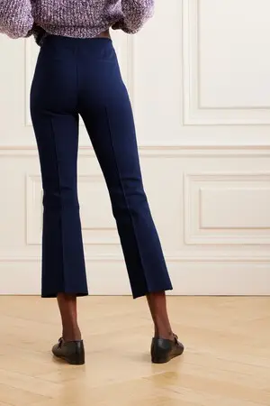 HIGH SPORT Kick Cropped Flared Pants