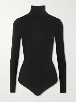 Wolford Colorado Thong Bodysuit - Black