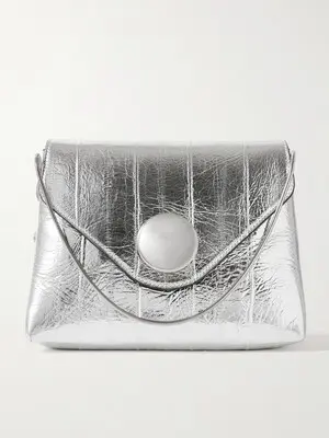 Khaite Silver Tone Shoulder Bags