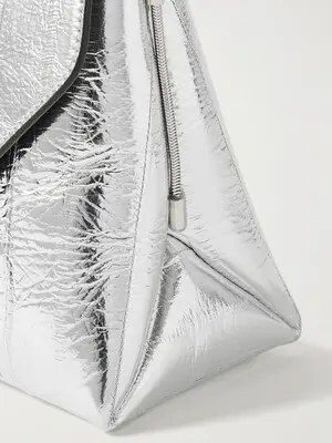 Khaite Bobbi Metallic Eel Shoulder Bag