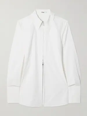 INTERIOR The Freddy Cotton-poplin Shirt