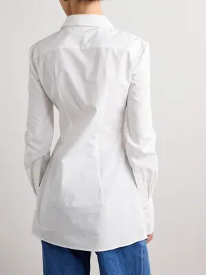 INTERIOR The Freddy Cotton-poplin Shirt