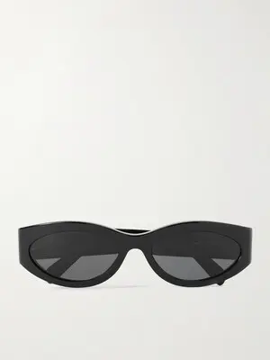 Celine Monochroms Cat-eye Sunglasses - Black