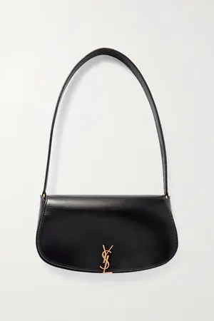 Saint Laurent Voltaire Mini Leather Shoulder Bag - Black