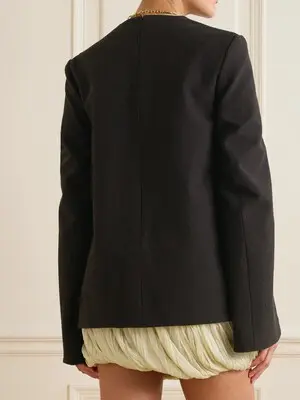Tory Burch Layered Crepe Blouse