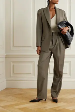 Victoria Beckham Oversized Twill Blazer