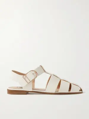 Gabriela Hearst Lynn Leather Sandals - Neutrals