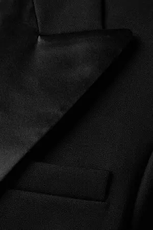 NILI LOTAN Leandre Wool-twill Blazer