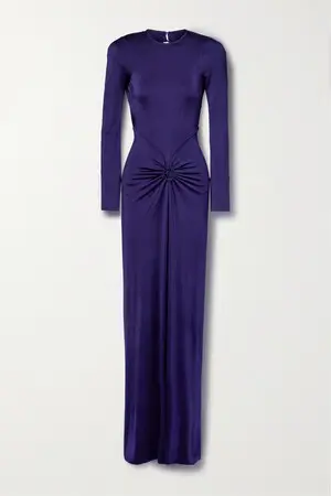 Victoria Beckham Open-back Gathered Gown
