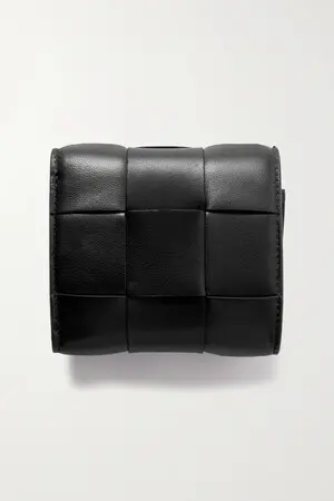 Bottega Veneta Intrecciato Leather Wallet - Black