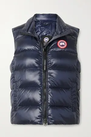 Canada Goose Cypress Quilted Ripstop Down Vest - Blue