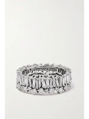 SUZANNE KALAN 18-karat Diamond Ring - Silver