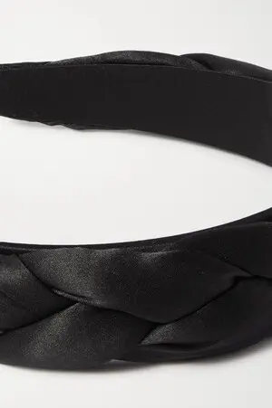 SOPHIE BUHAI Braided Satin Headband