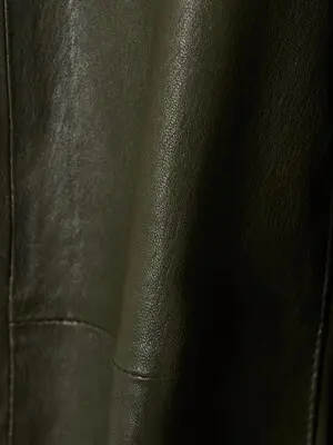 Sprwmn Leather Flared Pants