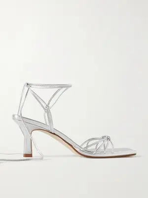 AeydĒ Roda Metallic Leather Sandals