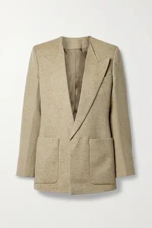 Victoria Beckham Wool-blend Twill Blazer