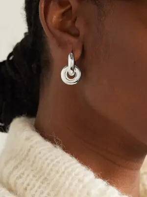 Lié Studio The Esther -plated Hoop Earrings