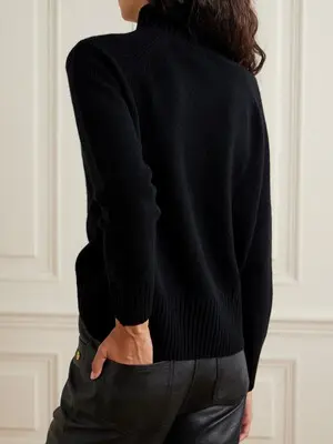 ALLUDE Relaxed Wool And Cashmere-blend Sweater