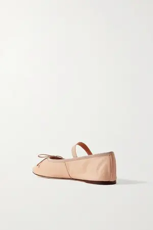 LOEFFLER RANDALL Leonie Leather Ballet Flats - Pink