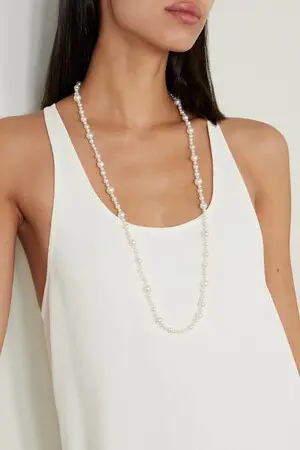 Mizuki 14-karat Pearl Necklace