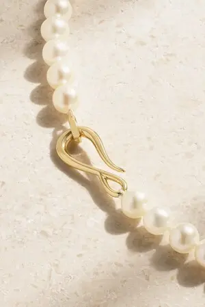 Mizuki 14-karat Pearl Necklace