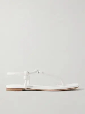 GIANVITO ROSSI Juno Thong Sandals - White