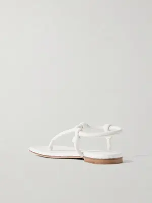 GIANVITO ROSSI Juno Thong Sandals - White