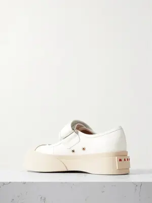 Marni Pablo Leather Mary Jane Platform Sneakers