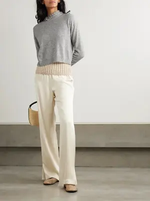 ALLUDE Cashmere Sweater
