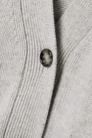 ALLUDE Wool And Cashmere-blend Cardigan