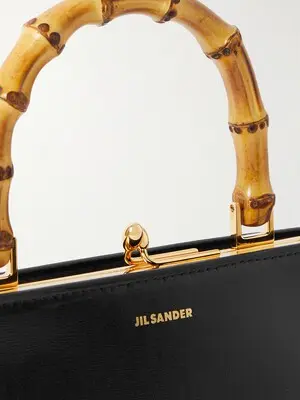 JIL SANDER Goji Mini Leather Tote