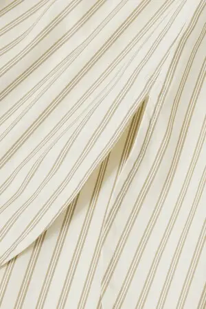 GOLDEN GOOSE Striped Cotton-poplin Shirt
