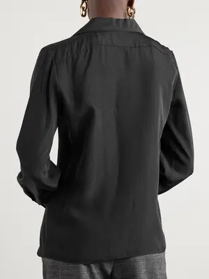 THE ROW Conan Silk Shirt