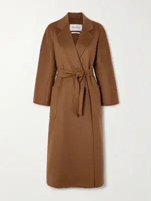 Max Mara Ludmilla Belted Cashmere Coat - Brown