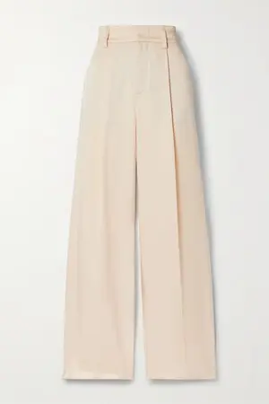 Vince Twill Wide-leg Trousers