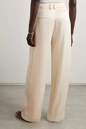 Vince Twill Wide-leg Trousers