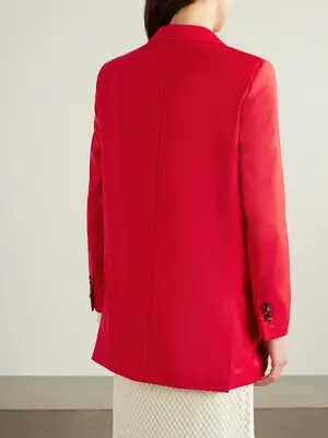 Max Mara Nebbie Double-breasted Wool Blazer