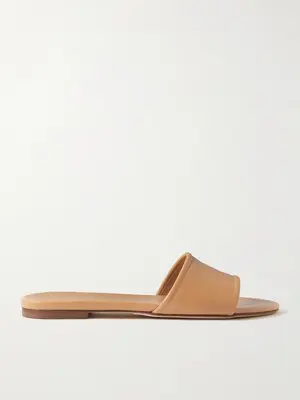 AeydĒ Sumi Leather Slides